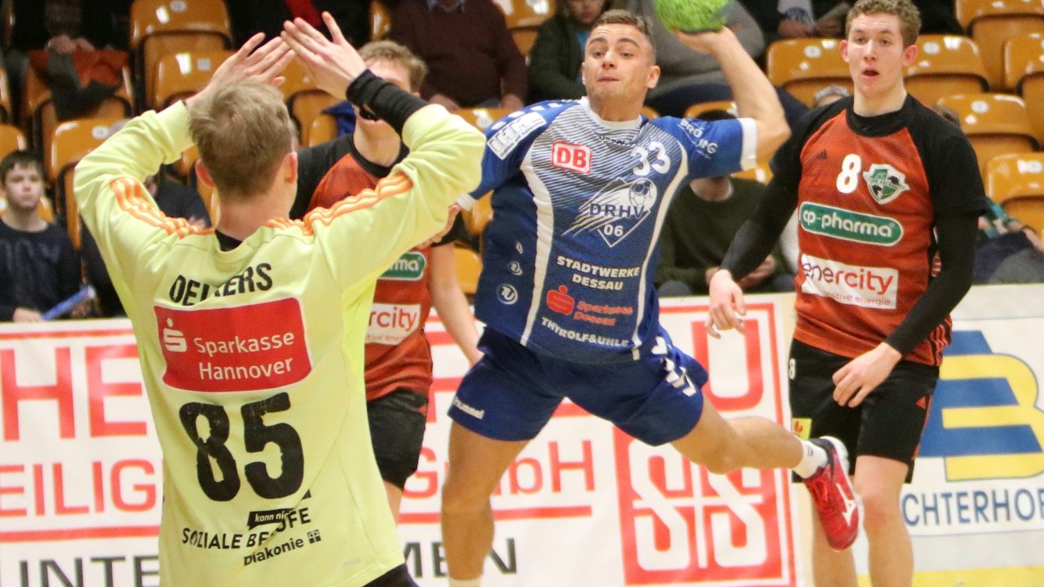 DRHV 06 spielt nur Unentschieden – Dessau-Roßlauer HV 06